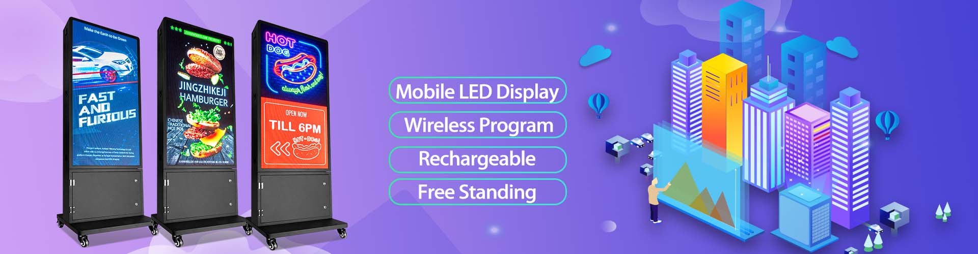Pantallas LED móviles para publicidad en vehículos - Leadleds ...