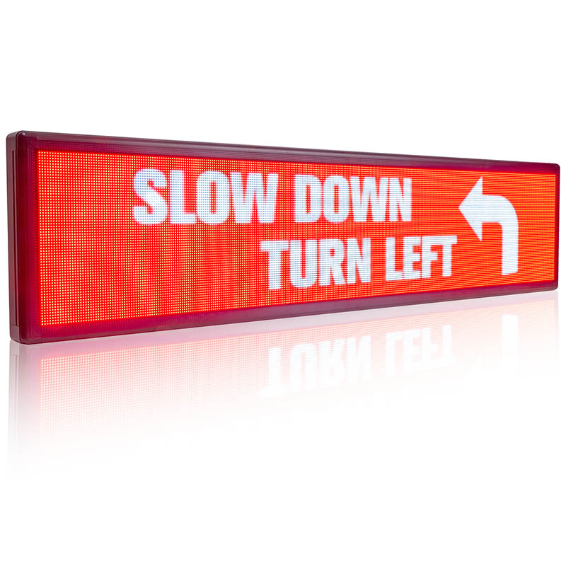 Leadleds 78 in LED Window Sign Video Wall Cost Effective for Your Busi