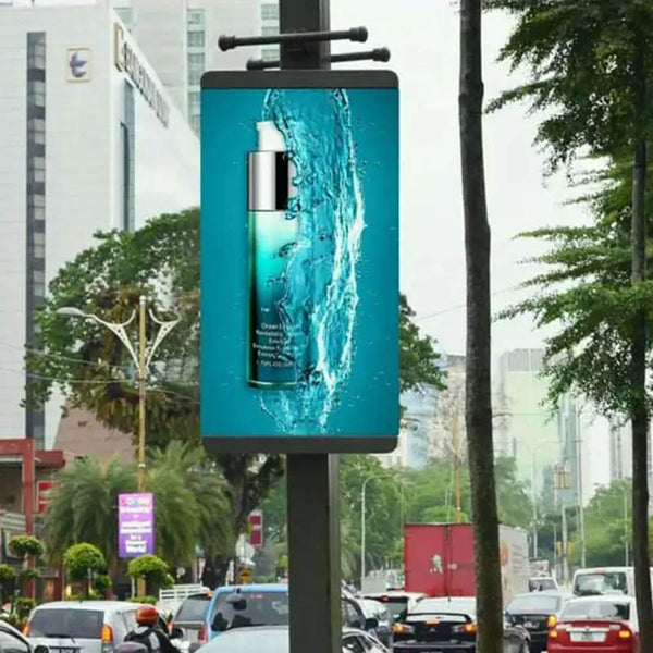 Leadleds Outdoor Led Billboard Street Sign Road Light Pole Advertisng