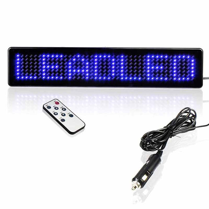 Programmable Car Signs | Programmable LED Sign for Cars | Leadleds