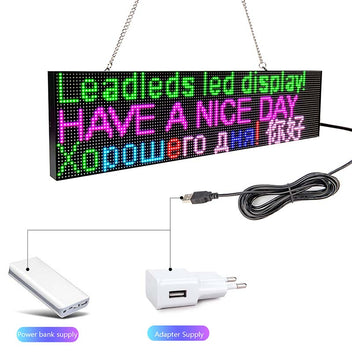 Leadleds Electronic Led Ticker Tape Display Board Digital Signage with ...